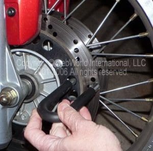 Squire ML2L Motorcycle Disc Lock Review - webBikeWorld