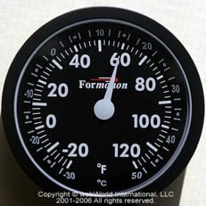 Formotion Motorcycle Thermometer - webBikeWorld