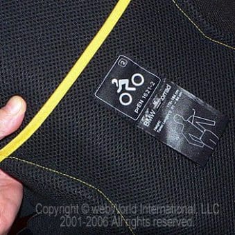 BMW Back Protector 2 Review - webBikeWorld