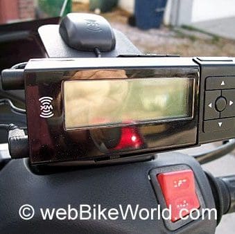 XM - Sirius Motorcycle Radio Mount - webBikeWorld