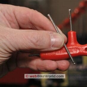 Harbor Freight Allen Wrench Hex Wrench Set Review - webBikeWorld