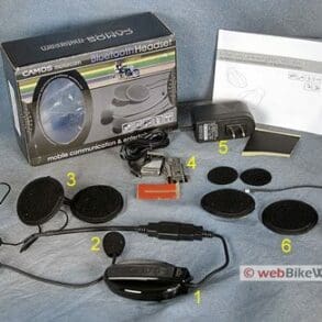 IMC Camos Bluetooth Intercom - webBikeWorld