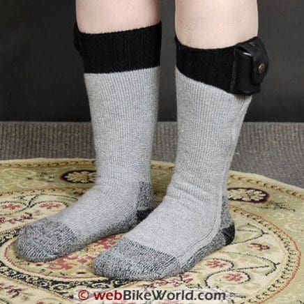 Battery Heated Socks - webBikeWorld