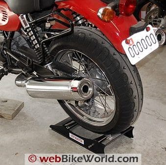 Easy Wheeler II Motorcycle Wheel Roller - webBikeWorld