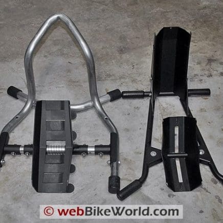 Smart Chock Motorcycle Wheel Chock - webBikeWorld