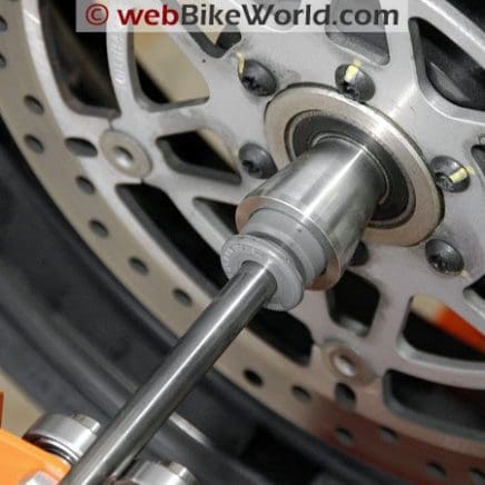 Tachyon Motorcycle Wheel Balancer - webBikeWorld