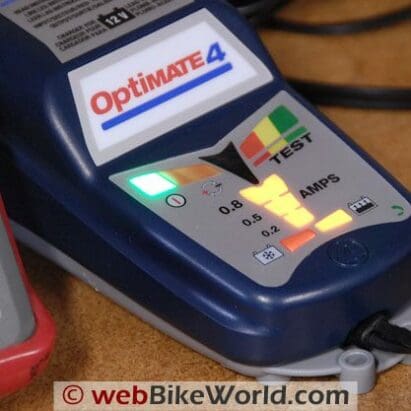OptiMate 4 Review - webBikeWorld