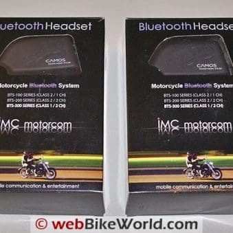 IMC Camos BTS 300 Intercom - webBikeWorld