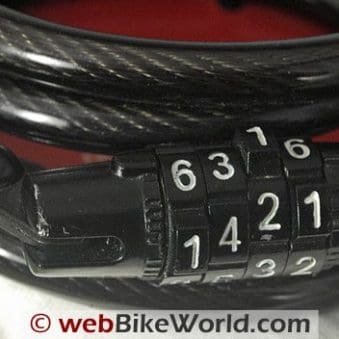 Master Lock Self-Coiling Combination Lock With Cable - webBikeWorld
