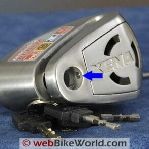 Xena XX14 Disc Lock Alarm - webBikeWorld