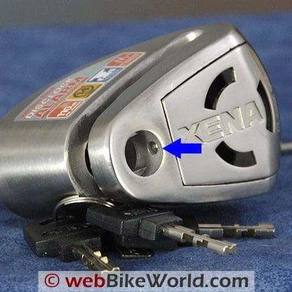 Xena XX14 Disc Lock Alarm - webBikeWorld