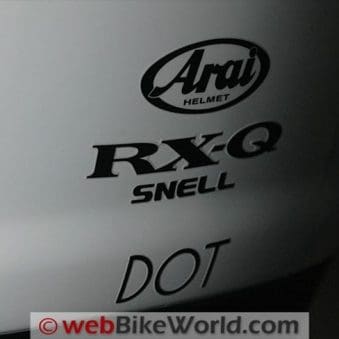 Arai RX-Q Review - webBikeWorld