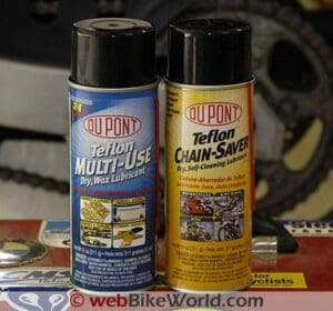 DuPont Teflon Chain Saver - DuPont Teflon Chain Lube - webBikeWorld