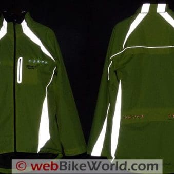 LEDWear Aurora LED Jacket Review - webBikeWorld