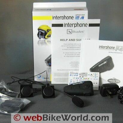 Interphone F4 Intercom Review - webBikeWorld