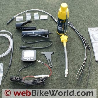 Scottoiler eSystem Motorcycle Chain Oiler review and installation on ...