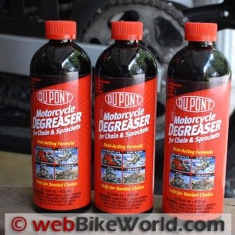 DuPont Motorcycle Degreaser - webBikeWorld