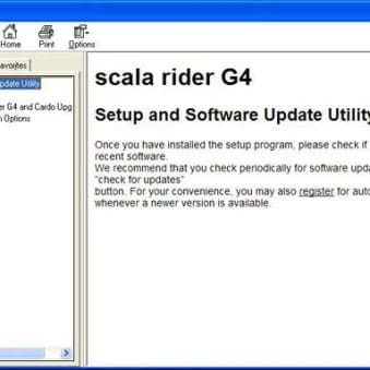 Scala Rider G4 Intercom - webBikeWorld