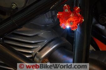 Magnetic Light Mine Review - webBikeWorld