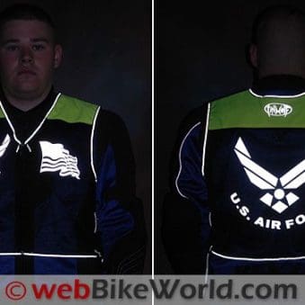 TinWolf Reflective Motorcycle Vests - webBikeWorld