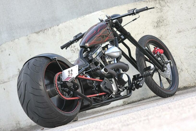 Demons El Segundo built by 32 Choppers of U.S.A.