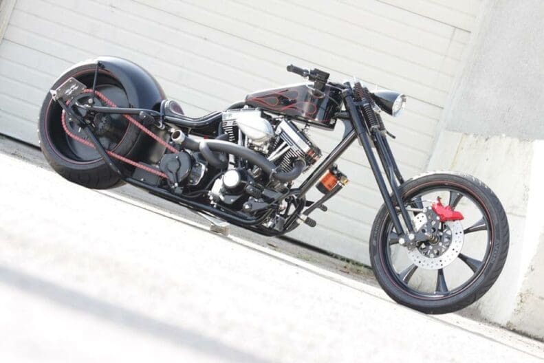 Demons El Segundo built by 32 Choppers of U.S.A.