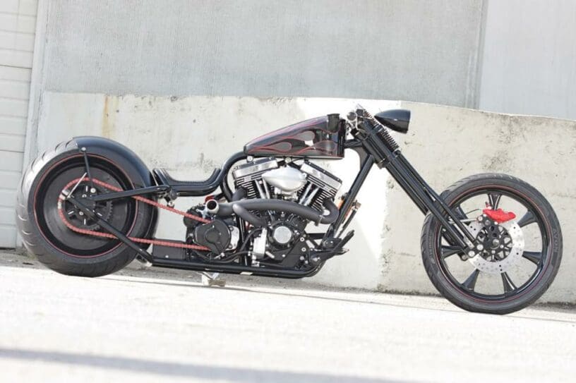 Demons El Segundo built by 32 Choppers of U.S.A.