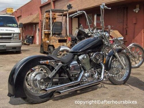 Latex built by After Hours Bikes of U.S.A.