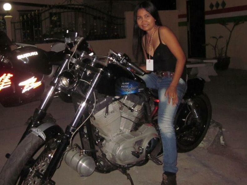 Black Label built by Flying Piston Custom Motorcycles of Thailand