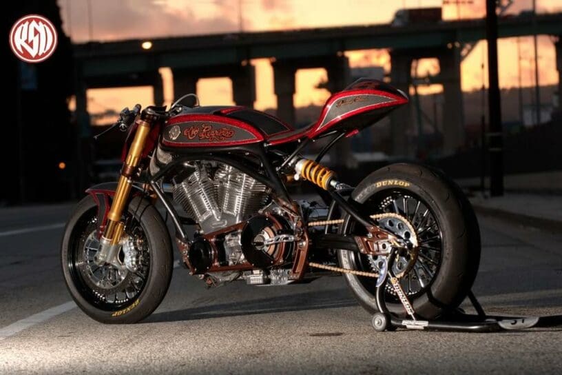 No Regrets built by Roland Sands Designs - RSD of U.S.A.