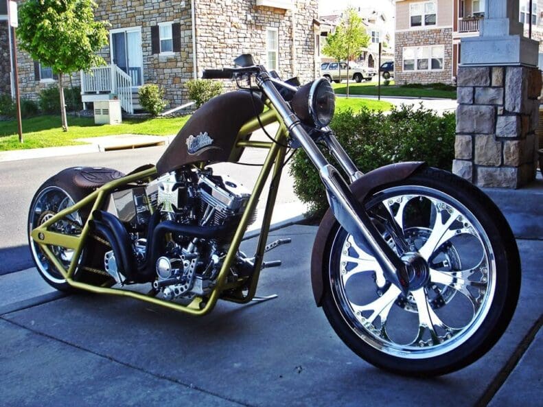 Coors Dominator built by West Coast Choppers - WCC of U.S.A.
