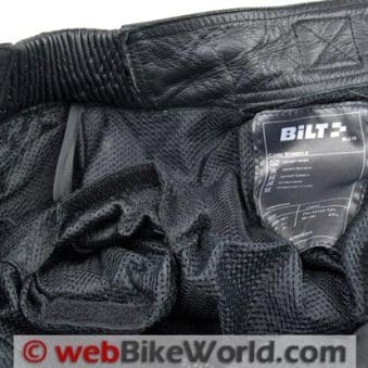 Bilt Trackstar Leather Pants - webBikeWorld