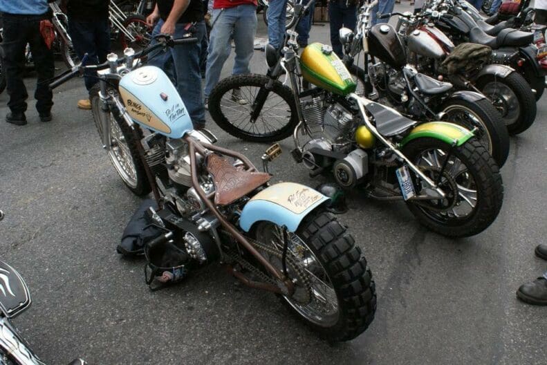 Dirt Bike CFL built by Blings Cycles of U.S.A.