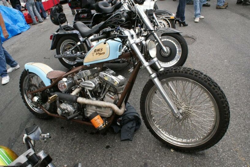 Dirt Bike CFL built by Blings Cycles of U.S.A.