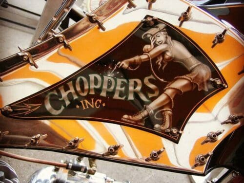 The Chronic built by Choppers Inc. of U.S.A.