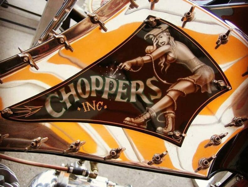 The Chronic built by Choppers Inc. of U.S.A.