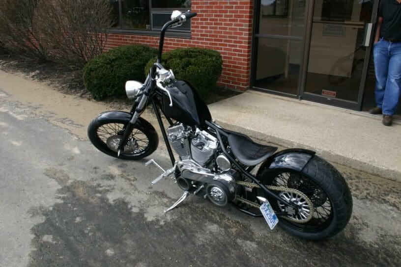 CFL BLACK#2 2UP built by Garage Built Bikes of U.S.A