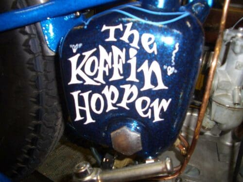 The Coffin Hopper built by Garage Built Bikes of England