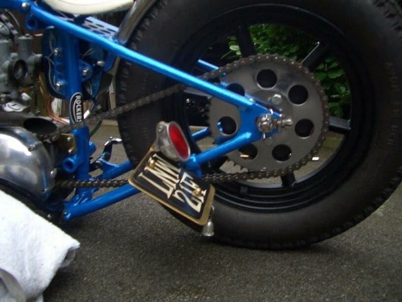 The Coffin Hopper built by Garage Built Bikes of England
