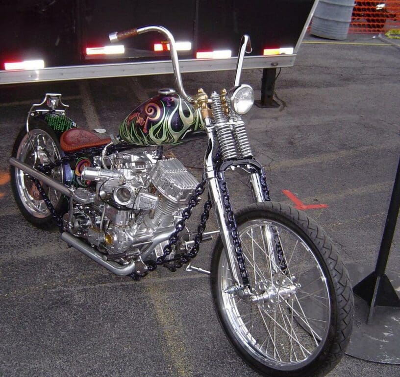 Chain of Mystery built by Indian Larry - Legacy of U.S.A.
