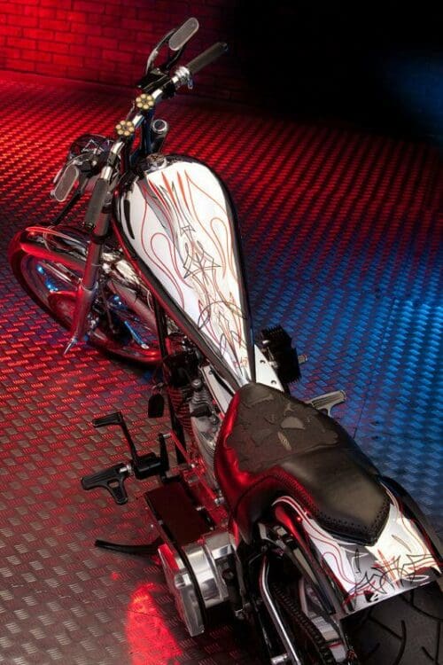 Dragon Chrome built by West Coast Choppers - WCC of U.S.A.