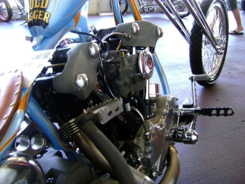 Gold Digger built by West Coast Choppers - WCC of U.S.A.