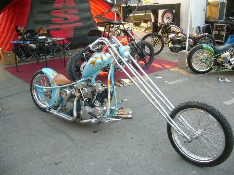 Gold Digger built by West Coast Choppers - WCC of U.S.A.