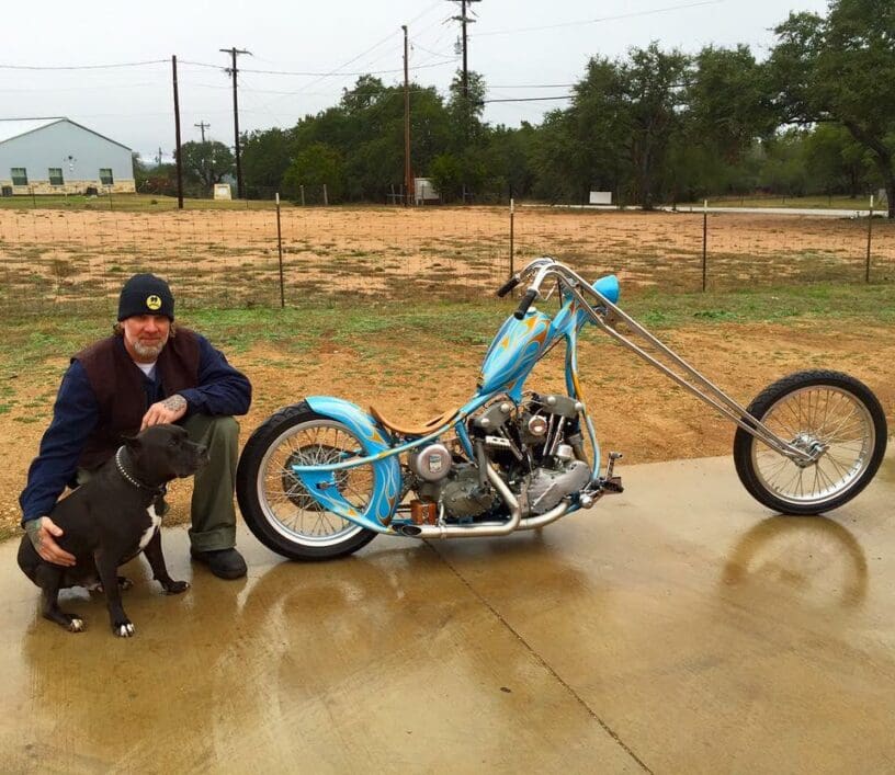 Gold Digger built by West Coast Choppers - WCC of U.S.A.