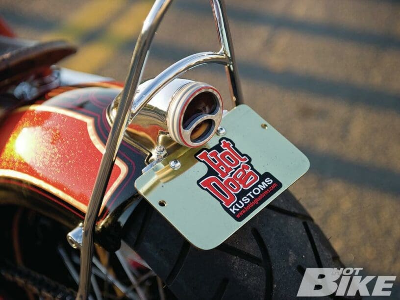 Hot Dog's CFL built by West Coast Choppers - WCC of U.S.A.