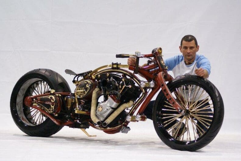 Bit of Freedom built by BT Choppers of Poland