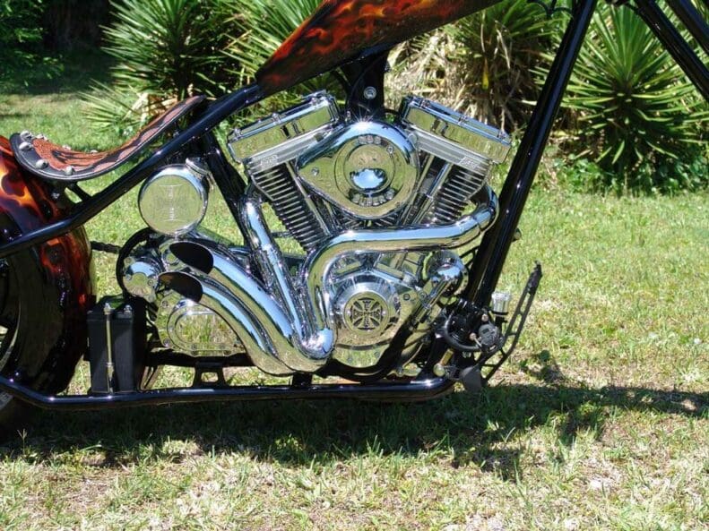 Bo's Death Rider CFL built by Choppercity USA of U.S.A.