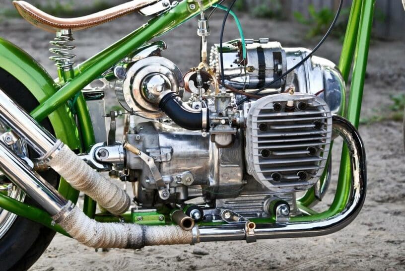 Skull built by Dozer Garage Customworks of Russian Federation