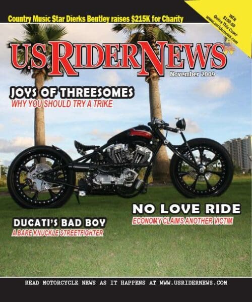 Retro Racer built by Lightning Rod Customs of U.S.A.