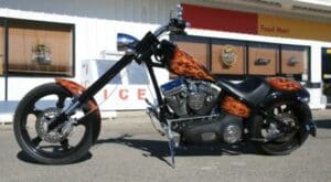 Griffin built by Saxon Motorcycles of U.S.A.